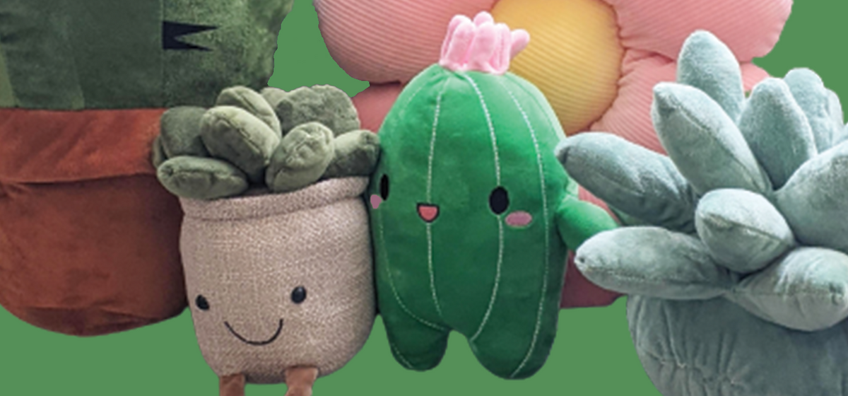 Plant Plushies, Stuffed Toys & Soft Toys | Great as Gifts for All Ages ...